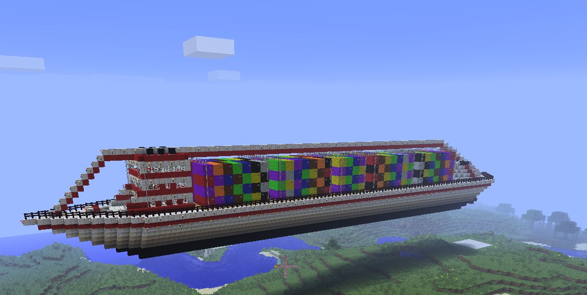 GNS Container Ship Minecraft Map